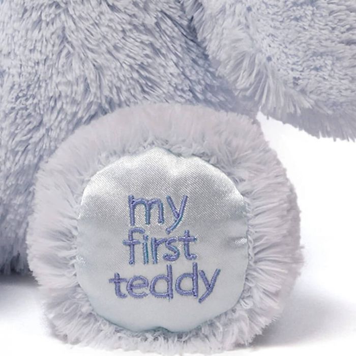 BEAR: MY FIRST TEDDY BLUE - LARGE – Two Little Friends
